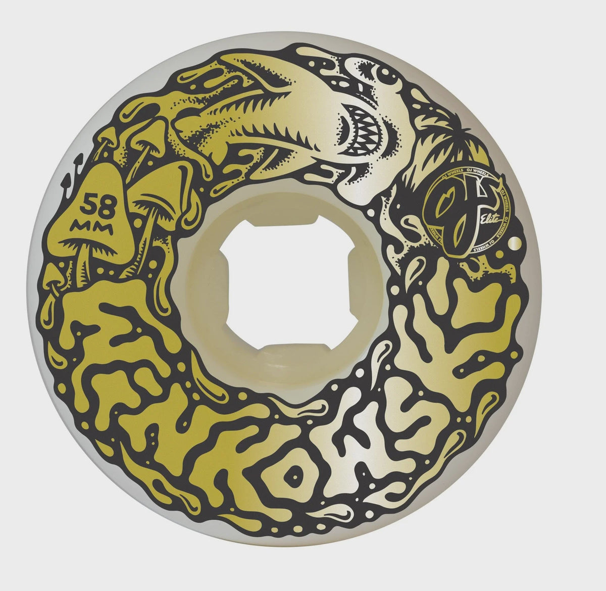 OJ's Double Duro Winkowski Gold Dope Planet 101A/95A Wheels – Pro ...