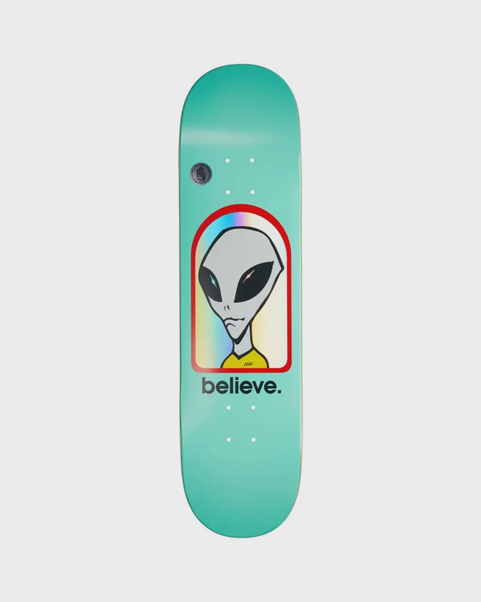 Alien Workshop Believe Hologram Deck – Pro Skateboards & Snowboards
