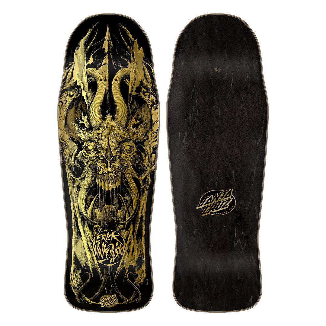 Santa Cruz Winkowski Primeval Gold Deck – Pro Skateboards & Snowboards