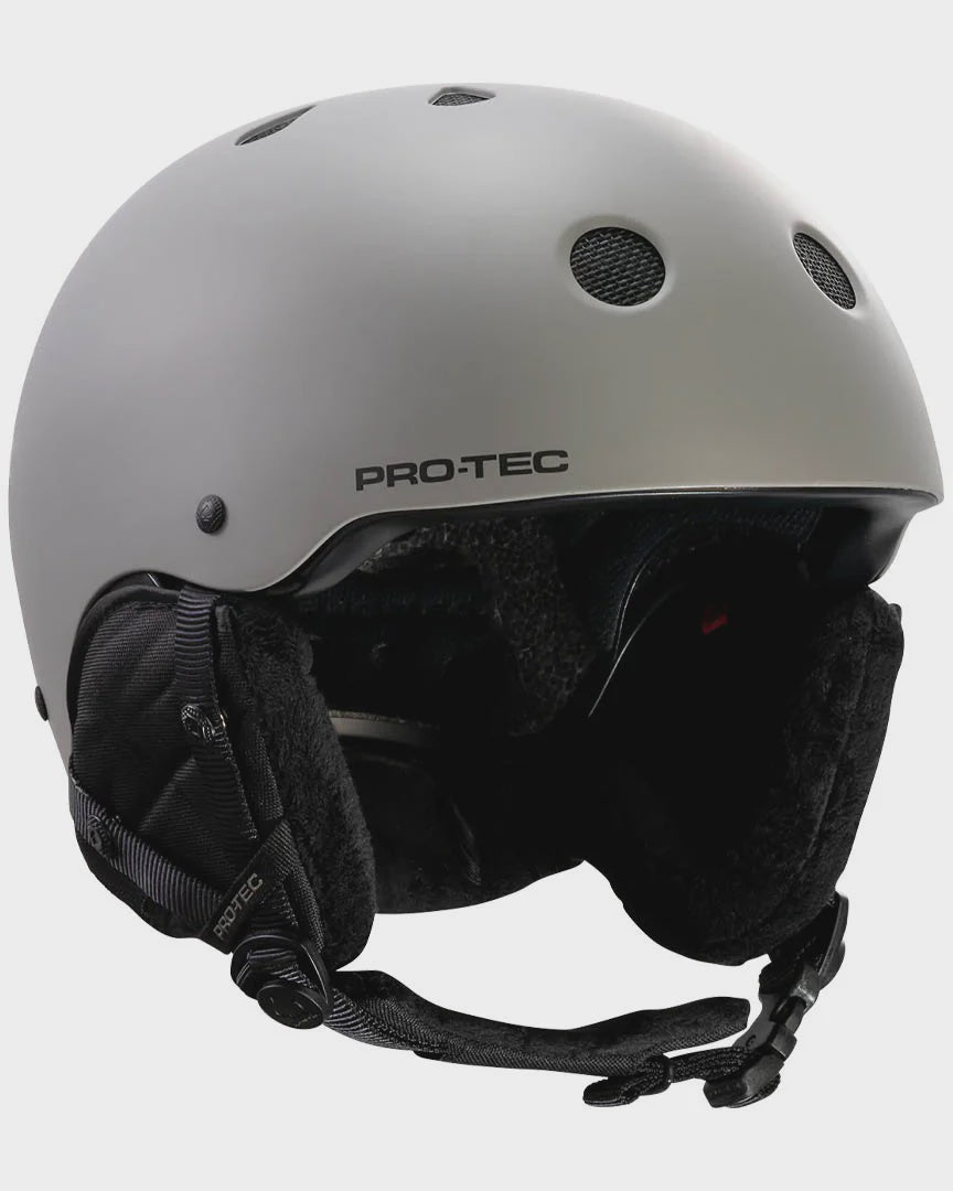Pro-Tec Classic Certified Snow Helmet - Matte Warm Grey – Pro ...